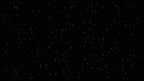 Dynamic watermark overlay, punctuation m... | Stock Video | Pond5