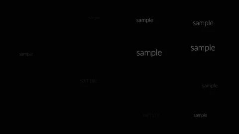 Dynamic watermark overlay, sample text o... | Stock Video | Pond5