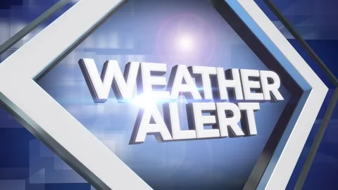 Dynamic Weather Alert Shiny Green Screen... | Stock Video | Pond5