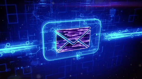 Mail Mail Symbol Abstract Background Stock Footage ~ Royalty Free Stock ...