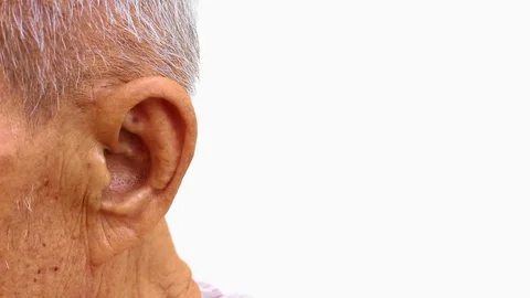 Human Ear Isolated Stock Video Footage | Royalty Free Human Ear ...