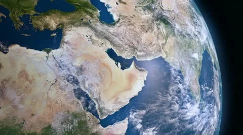 Middle East Space Stock Footage ~ Royalty Free Stock Videos | Pond5