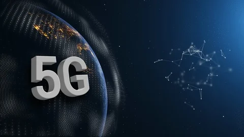Earth 5G Network iot Internet of Things ... | Stock Video | Pond5