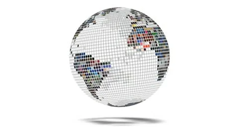 Globe Dot Stock Video Footage | Royalty Free Globe Dot Videos | Pond5
