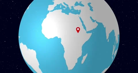 Earth Globe Rotation Animation in 4K Vid... | Stock Video | Pond5