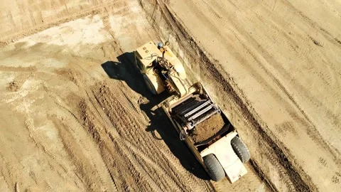 Grading Construction Stock Footage ~ Royalty Free Stock Videos | Pond5