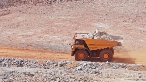 Earth-moving construction vehicle transp... | Stock Video | Pond5