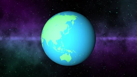 After Effects: Earth Planet Stars Motion Effect AEP #283805824