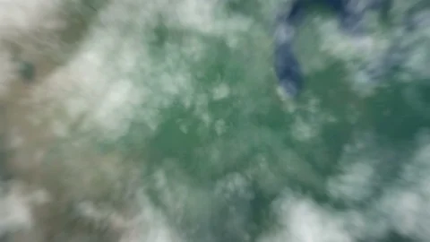 Earth Planet Zoom Out Animation, 3D Worl... | Stock Video | Pond5