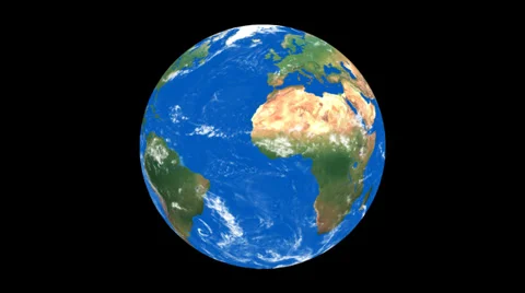 Earth Rotation Loop Stock Footage ~ Royalty Free Stock Videos | Pond5