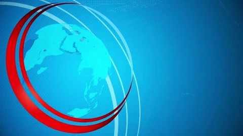 Earth rotating digital world breaking ne... | Stock Video | Pond5