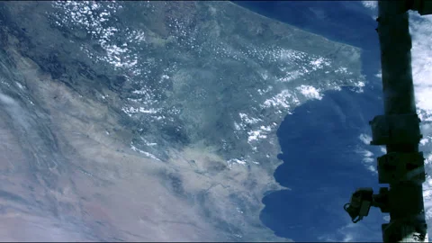 Earth View From The International Space ... | Stock Video | Pond5
