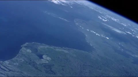 Earth View From The International Space ... | Stock Video | Pond5