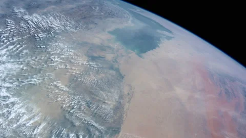 Earth View From The International Space ... | Stock Video | Pond5