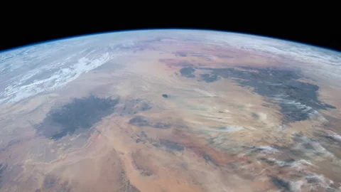 Earth View From The International Space ... | Stock Video | Pond5