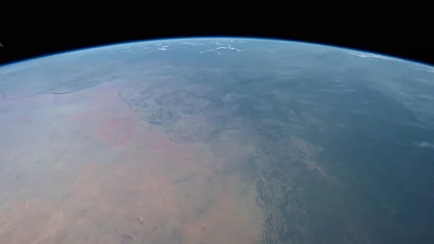 Earth View From The International Space ... | Stock Video | Pond5