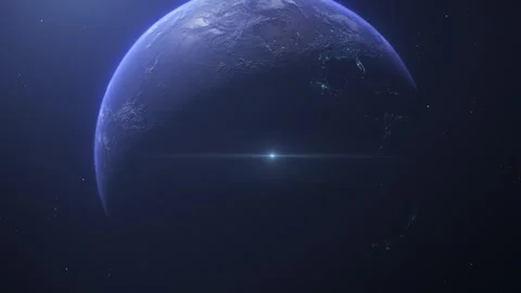 Earth visual background 4k animation | Stock Video | Pond5
