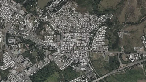 Earth zoom in from space to Yauco, Puert... | Stock Video | Pond5