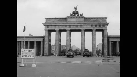East German Military Blocks Inner City B... | Stock Video | Pond5