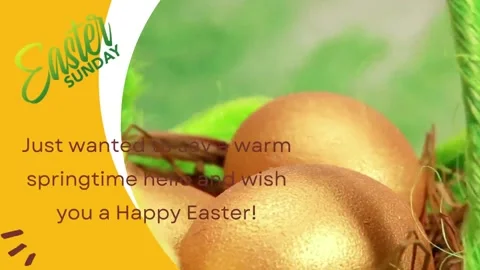 Easter Set 29- Virtual Green Screen Back... | Stock Video | Pond5