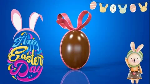 Easter Set 38 - Virtual Green Screen Bac... | Stock Video | Pond5