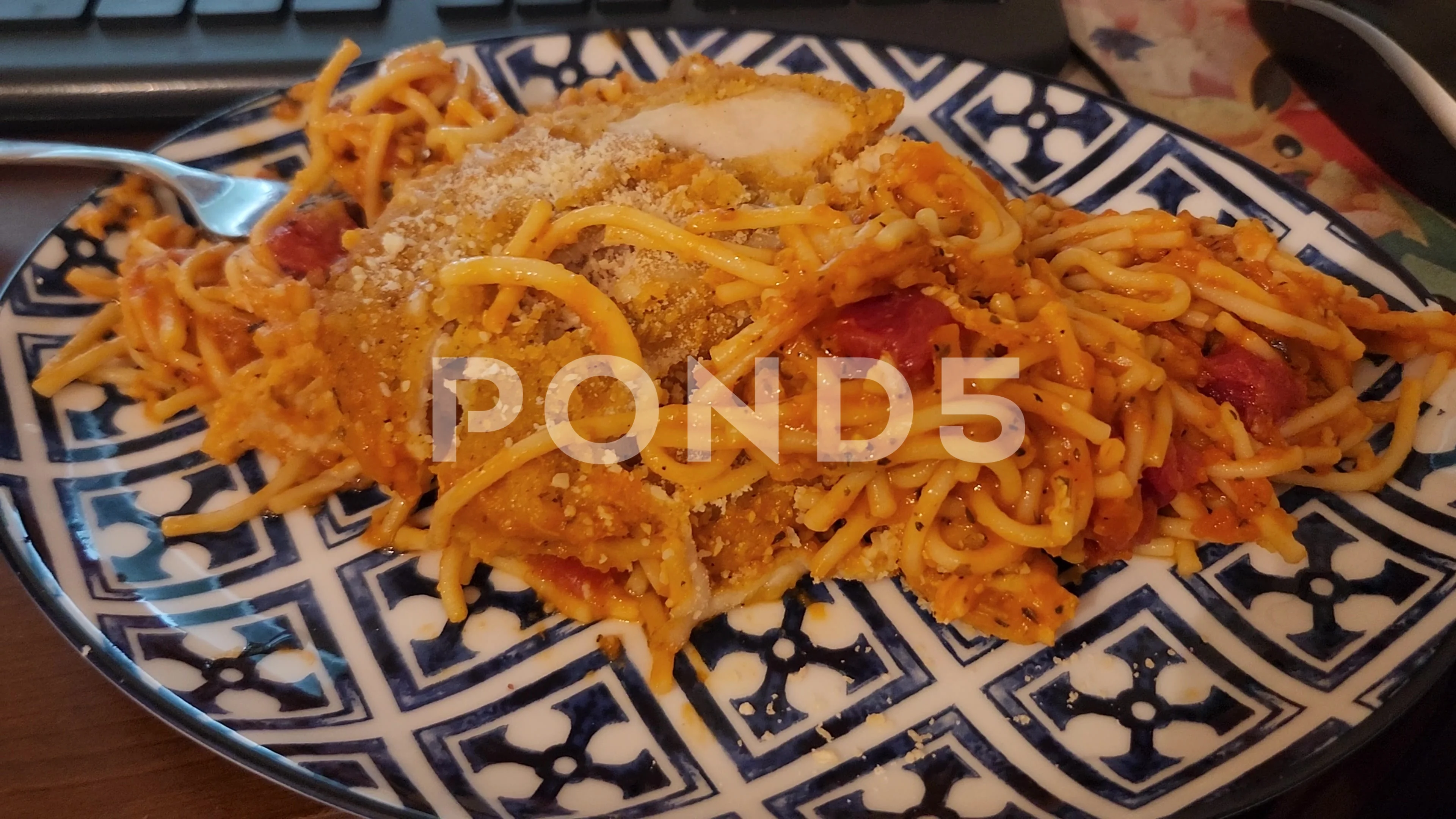 Spaghetti Dinner Plate