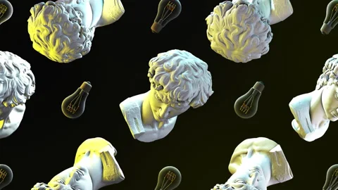 Greek Bust Stock Footage ~ Royalty Free Stock Videos | Pond5