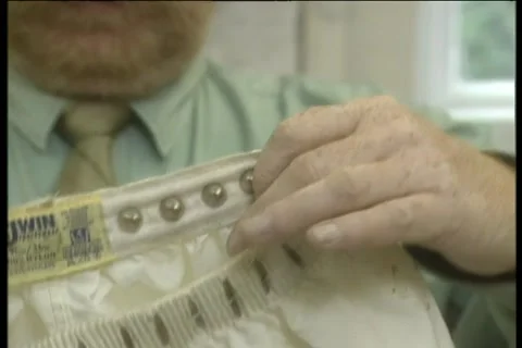 Eccentric inventor Wilf Lunn showing off... | Stock Video | Pond5