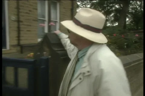 Eccentric inventor Wilf Lunn showing off... | Stock Video | Pond5