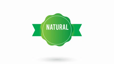 Eco friendly label animation, Label natu... | Stock Video | Pond5