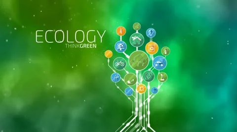 After Effects Template: Ecological Icons Tree #59994067