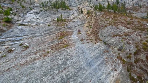 Ecological prehistoric limestone layers ... | Stock Video | Pond5