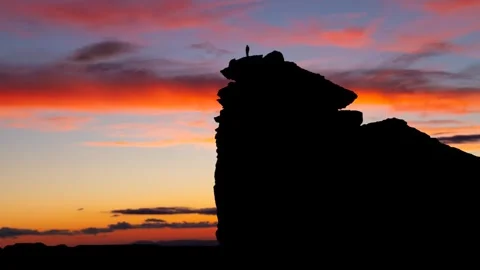 Edge of the World at Twilight, Time Laps... | Stock Video | Pond5