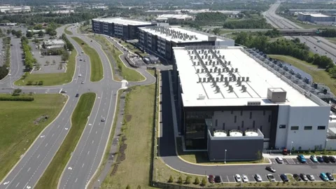EdgeCore Data Centers, Dulles, Virginia ... | Stock Video | Pond5