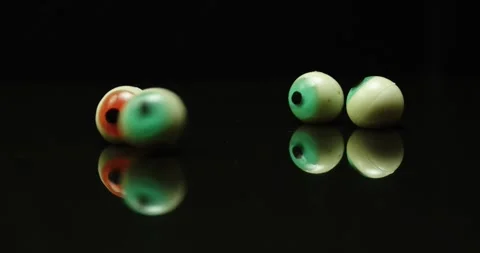 Edible troll eyes for Halloween atmosphe... | Stock Video | Pond5