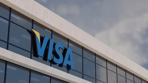 Editorial CGI Animation of Visa Headquar... | Stock Video | Pond5