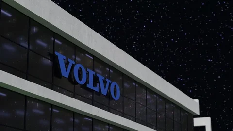 Editorial CGI Animation of Volvo Headqua... | Stock Video | Pond5
