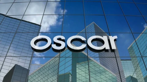 Editorial, Oscar Health Insurance logo o... | Stock Video | Pond5