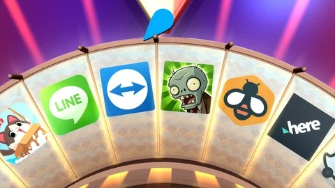 Editorial Wheel of Apps | Stock Video | Pond5