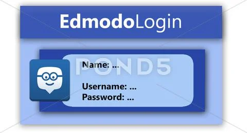 PSD Photoshop Template: Edmodo Login Cards #50130567 | Pond5