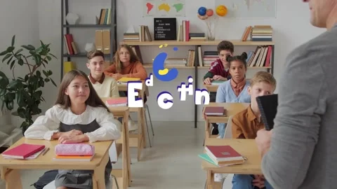 After Effects: Education Cartoon Titles for After Effects #268960945