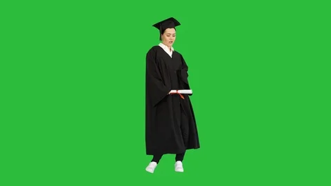 Green Screen Graduation Stock Video Footage | Royalty Free Green Screen ...