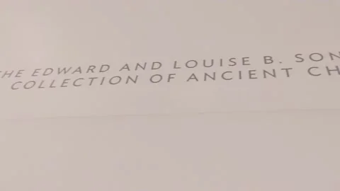 The Edward and Louise Collection of Anci... | Stock Video | Pond5
