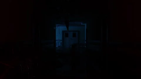 Eerie psychiatric ward corridor, overtur... | Stock Video | Pond5