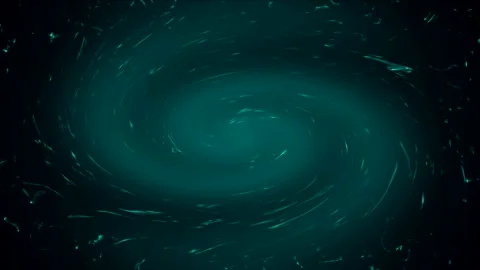 Effect of a large vortex of grey sea spo... | Stock Video | Pond5