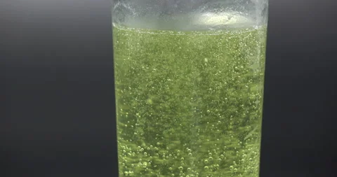 effervescent the tablet is thrown into a... | Stock Video | Pond5