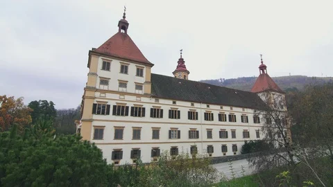 Eggenberg Palace, one of the most import... | Stock Video | Pond5