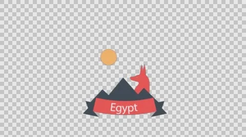 Egyptian Logo Stock Footage ~ Royalty Free Stock Videos | Pond5