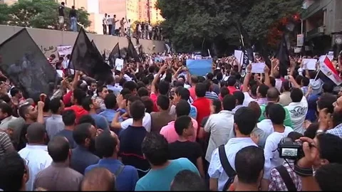 EGYPT: Egyptians angry at film scale U.... | Stock Video | Pond5