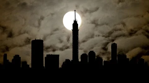 Egypt Skyline Night Stock Videos – Royalty-Free HD & 4K Videos | Pond5